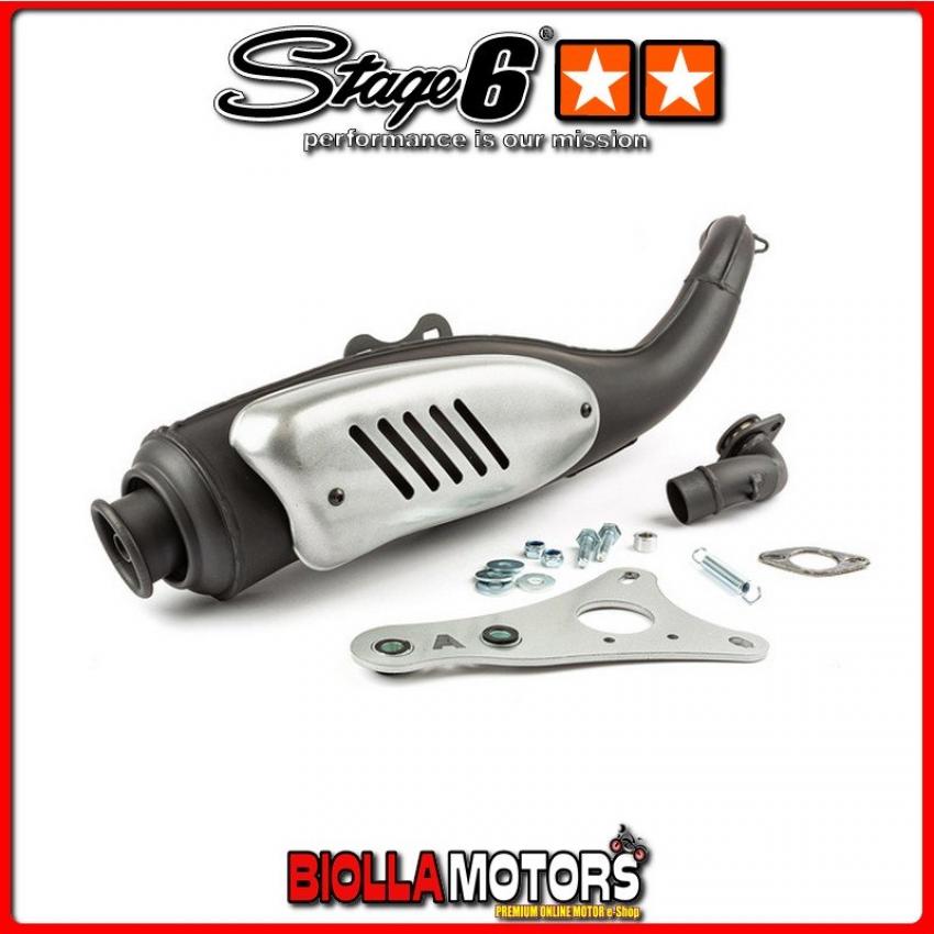 S6-9216602 POT D'ECHAPPEMENT Sport Stage6 Street KTM Tempo 50cc AC ...