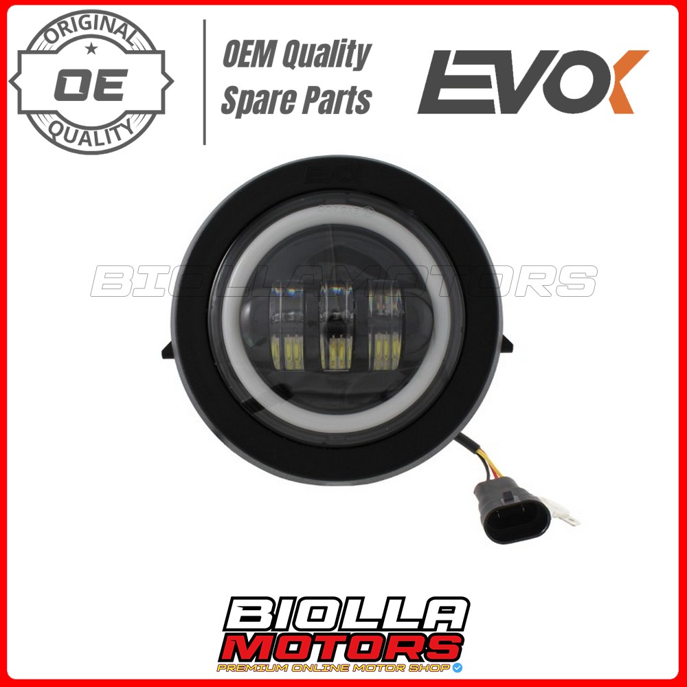 GRUPPO OTTICO FARO ANTERIORE LED EVOK PIAGGIO VESPA PK 125 S 125 1982 ...