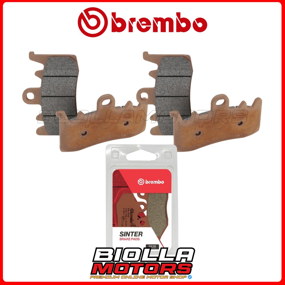 2017 BREMBO TRIUMPH TIGER EXPLORER XRX ABS 1215 FRONT BRAKE PAD KIT ...