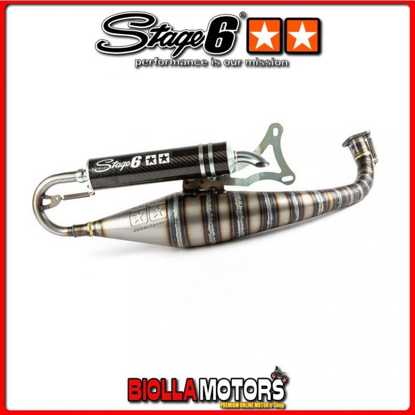 S6-9516605 POT D'ECHAPPEMENT Stage6 R1400 RACE MKII, ITALJET Dragster ...