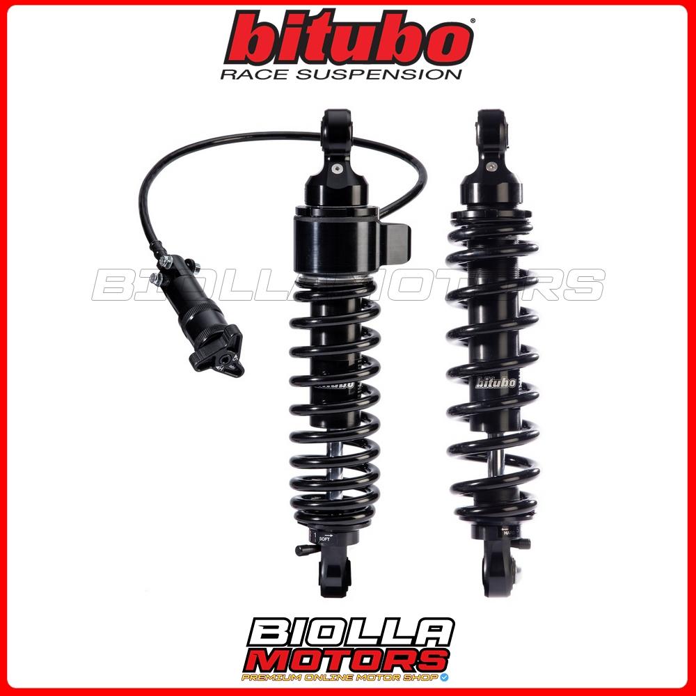 PAIR REAR SHOCK ABSORBERS 326mm BITUBO HARLEY DAVIDSON FLHTCU EL.GLIDE UL | eBay