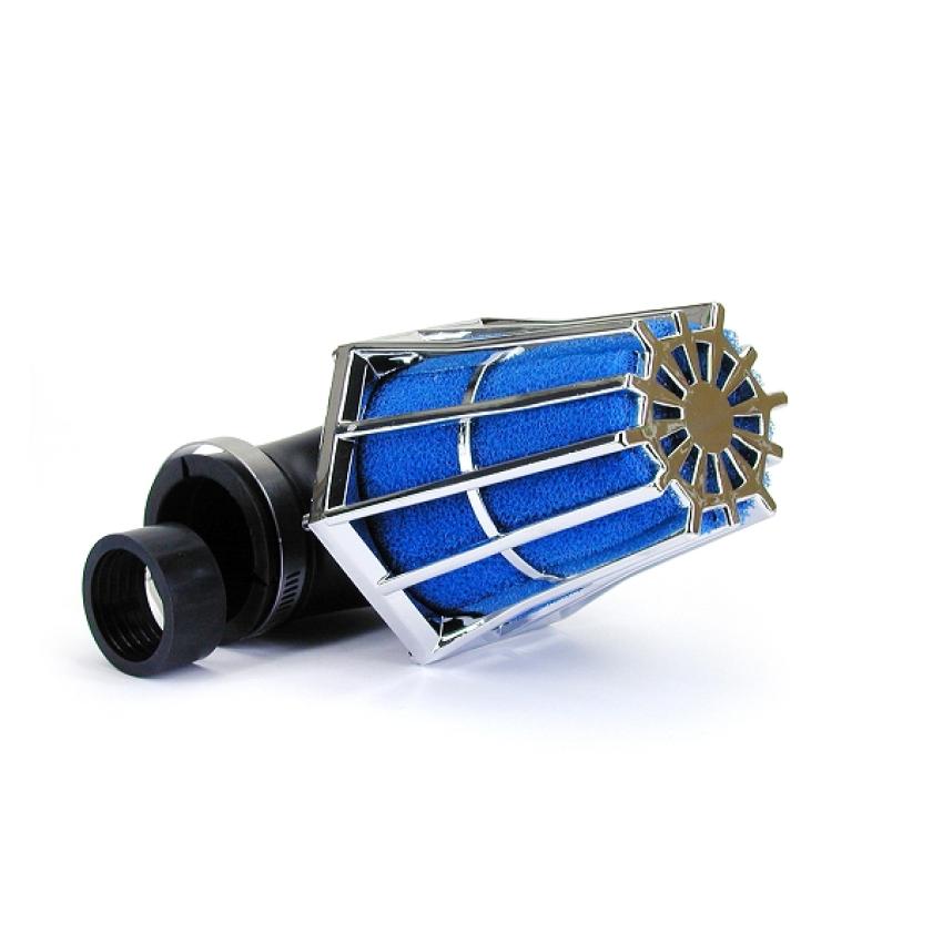 115125 TNT R-EVOLUTION 90 AIR FILTER? 35 / 28 CHROME / BLUE CAGIVA ...