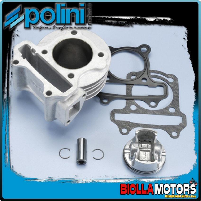 125,0007 CYLINDER POLINI 81CC D.50 GARELLI VIP 50 NEW 4T ALUMINUM H2O ...