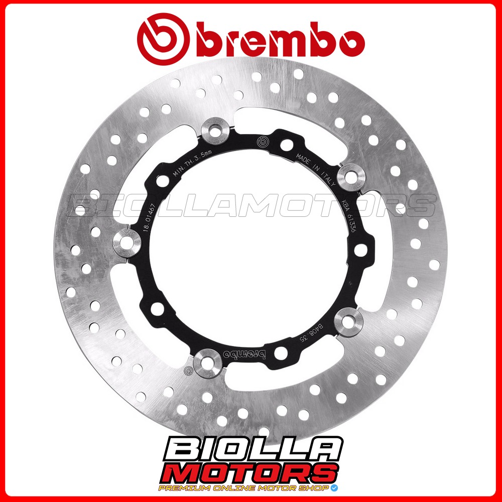 78B40835 FRONT BRAKE DISC BREMBO Flottante YAMAHA X-MAX 250 2015 | eBay UK