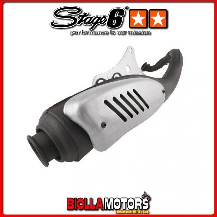 S6-9216600 AUSPUFFANLAGE Sport Stage6 Street KTM Quadra 50cc AC STAGE6 ...