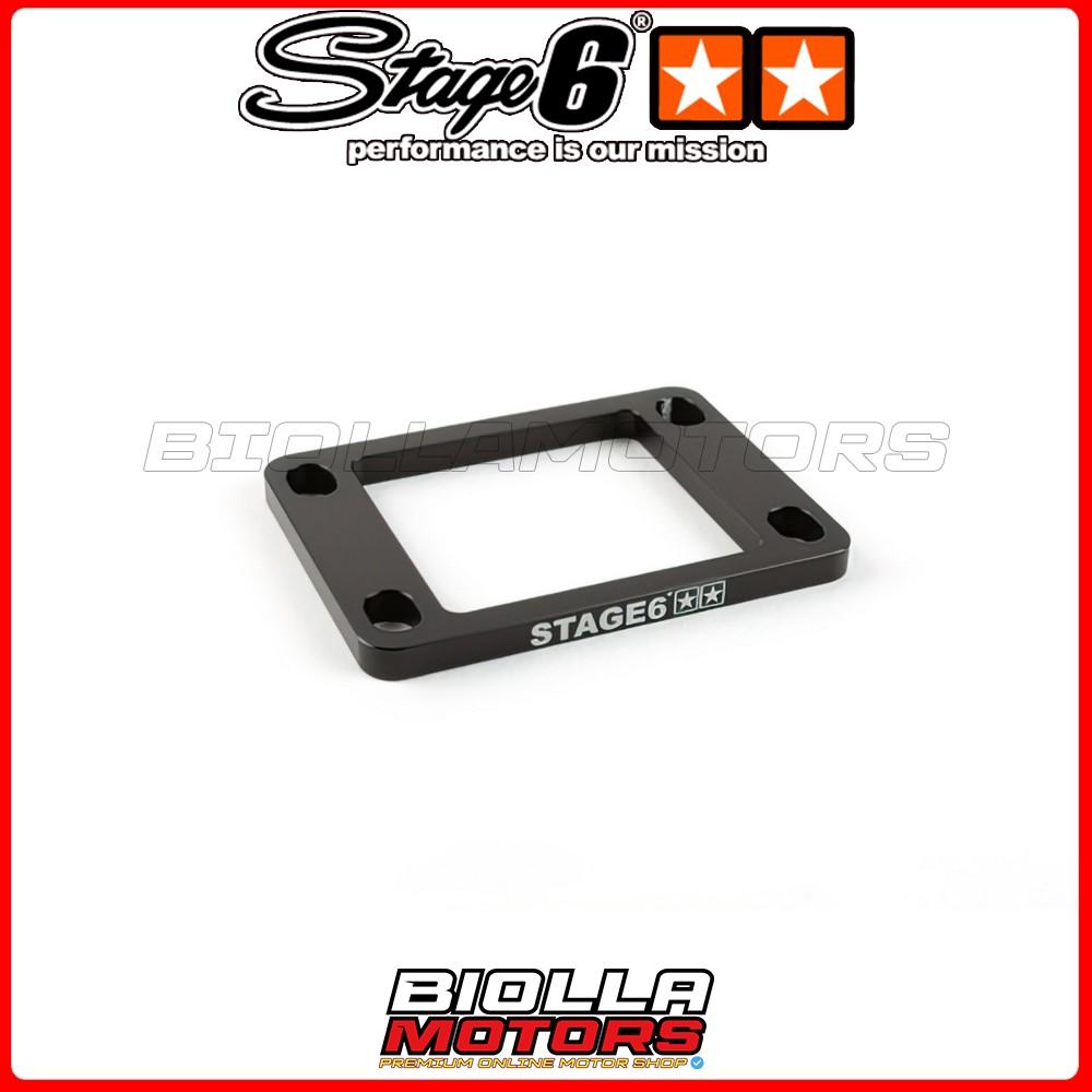 S6-3318805/BK STAGE6 R/T VALVE PLATE 5MM BLACK BETA RR 50 ENDURO ...